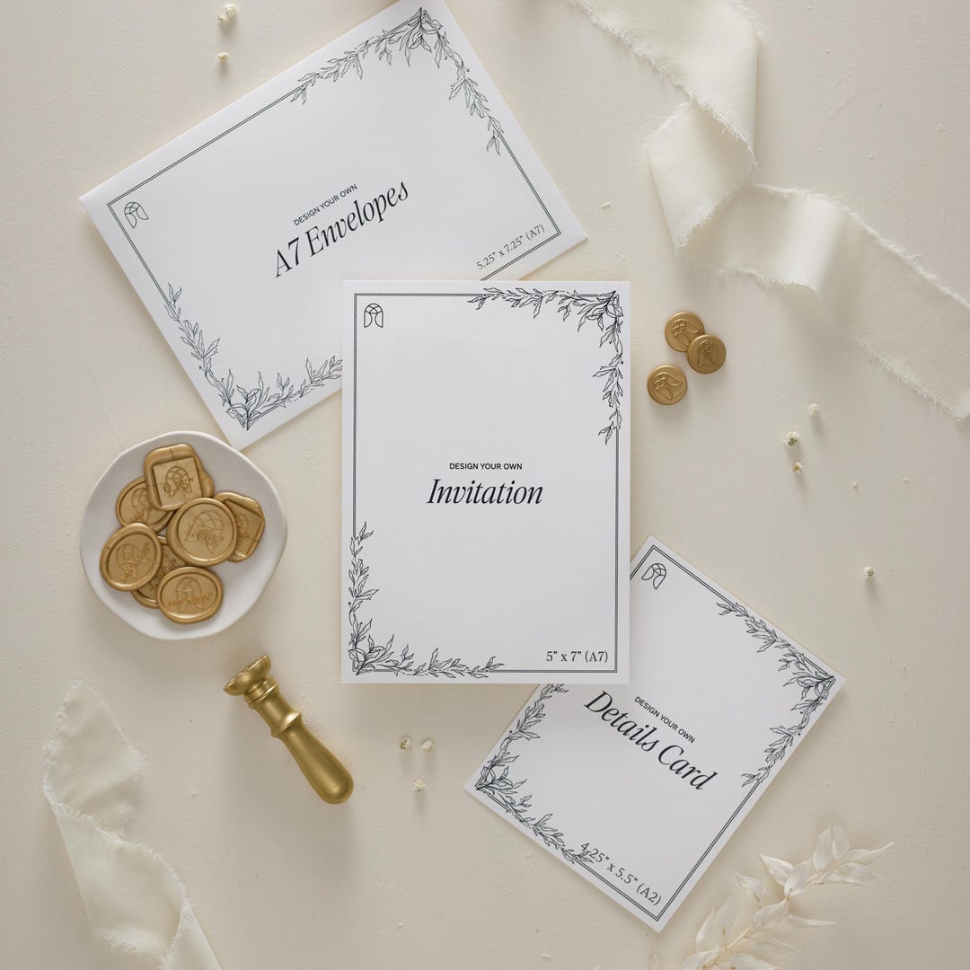 Design Your Own Wedding Invitation - Etsy