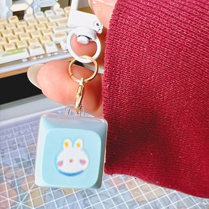 Keycap Keyboard Clicky Fidget Stimming Kawaii Cute Keychain - Etsy