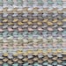 Handwoven Twined Rag Rug, 25w X 37.5l, Pastels and Grays, Upcycled ...