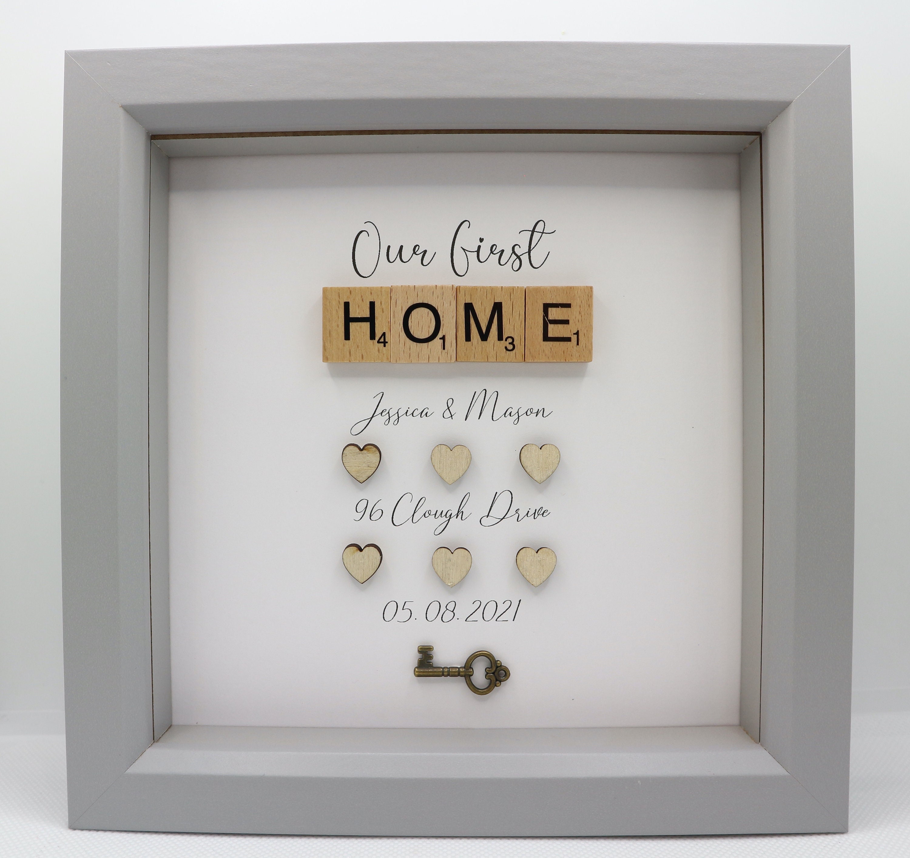 Personalised New Home Frame New Home First Home - Etsy