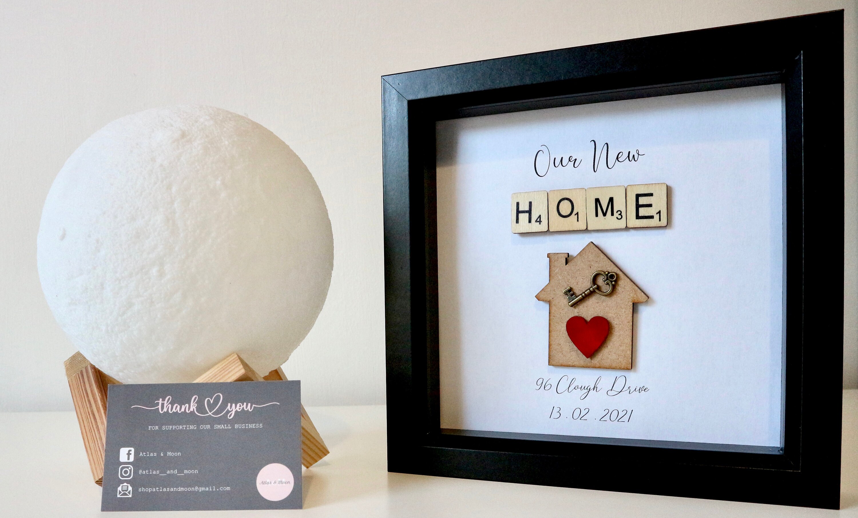 Personalised New Home Frame New Home First Home | Etsy