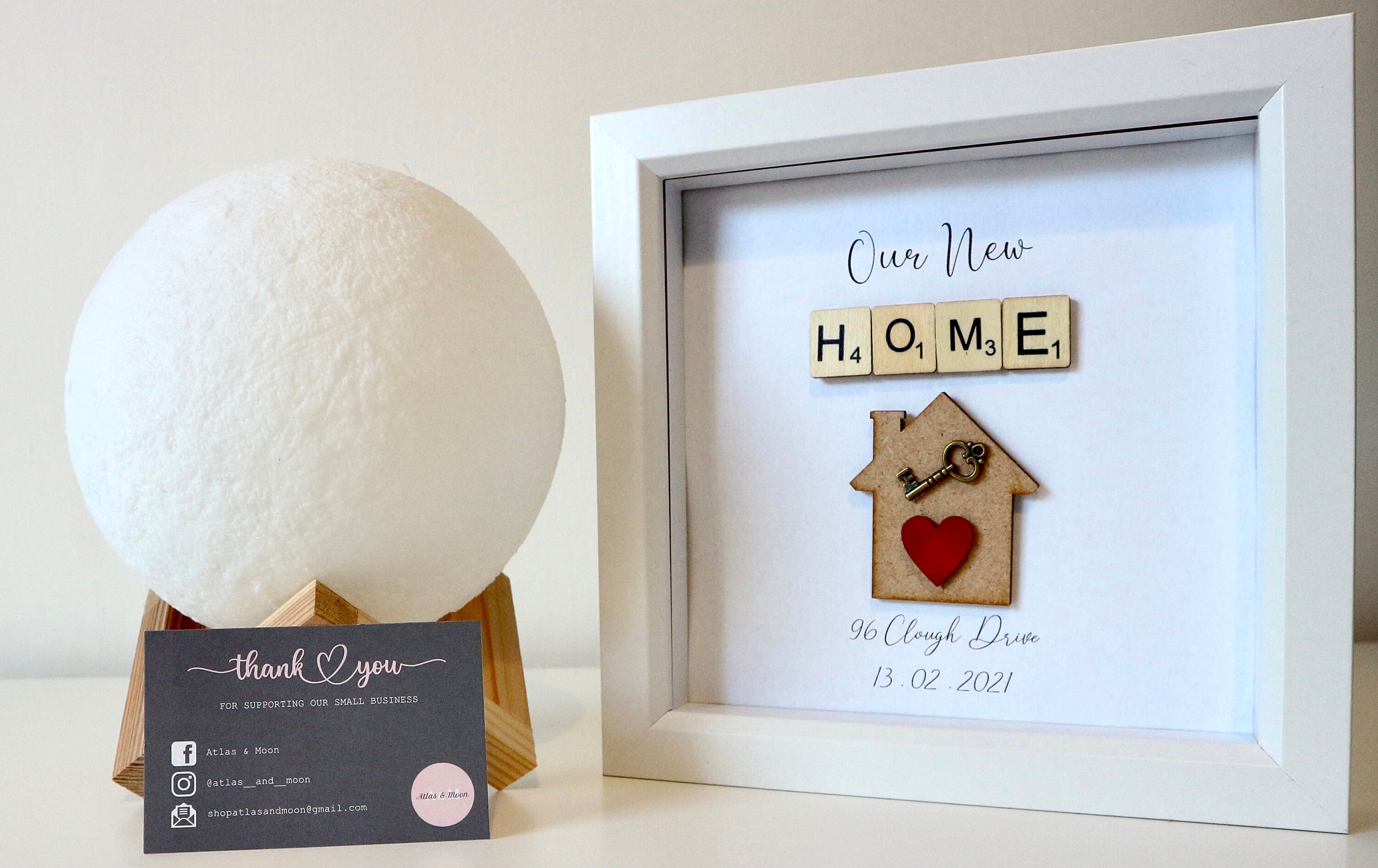Personalised New Home Frame New Home First Home | Etsy