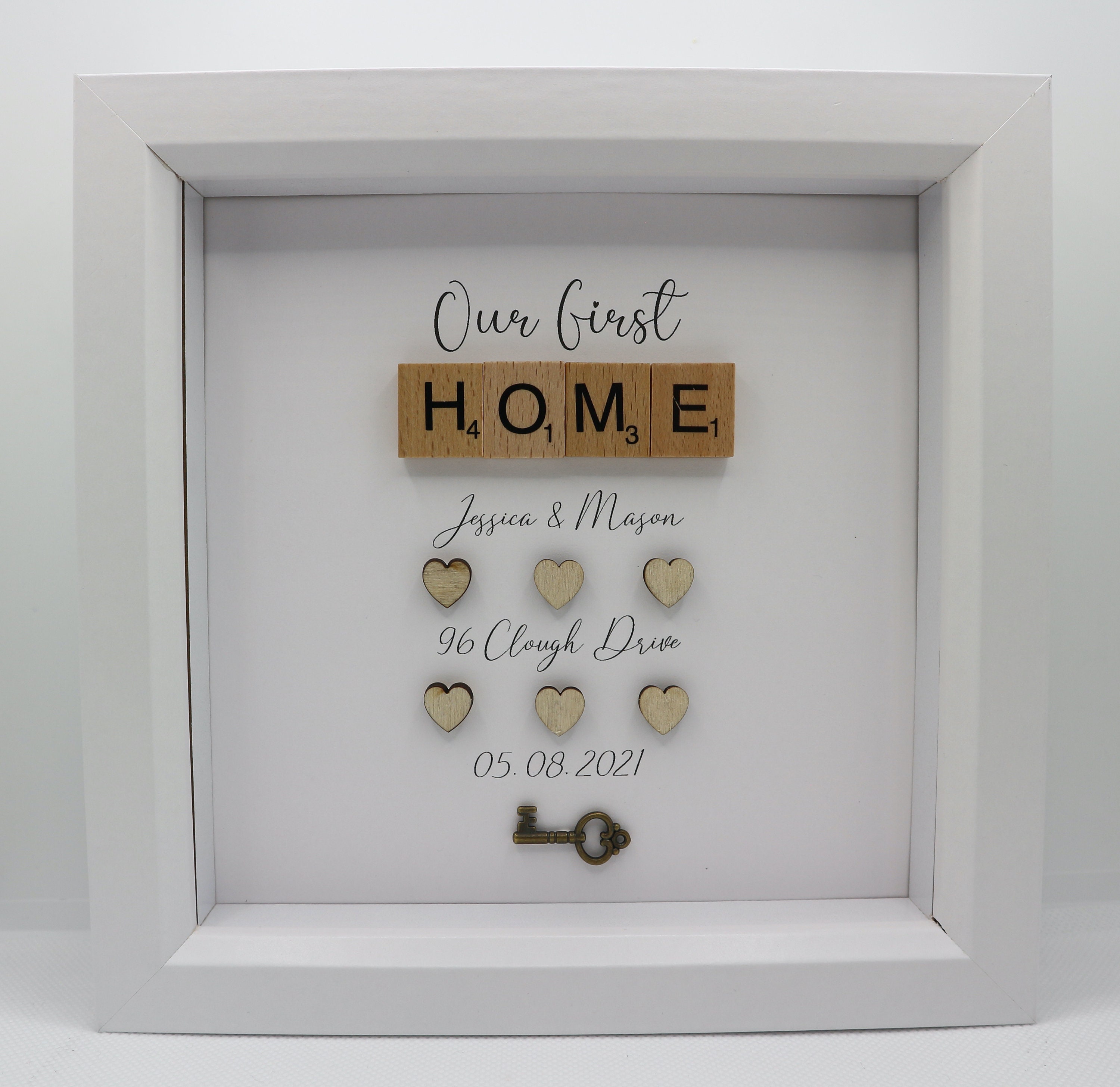 Personalised New Home Frame New Home First Home - Etsy