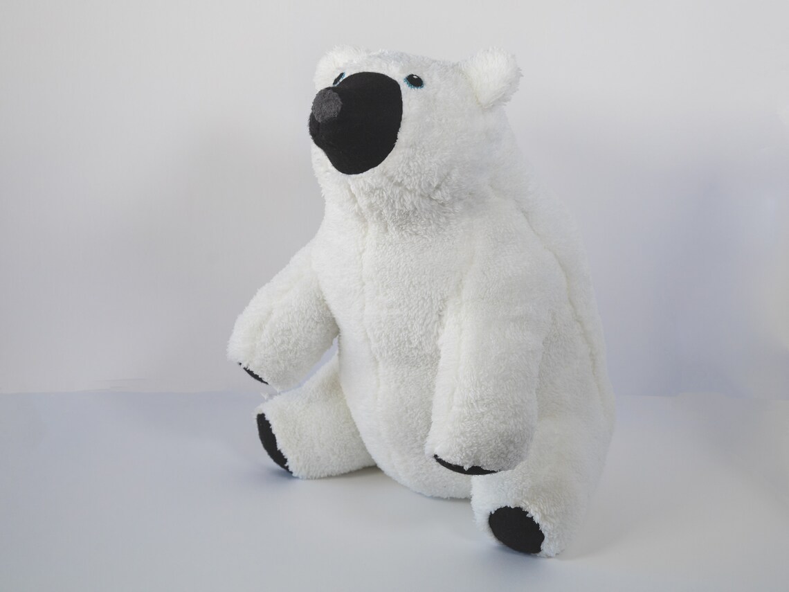 Big Bear Stuffed Animal Sewing Pattern and Instructions - PDF Instant ...