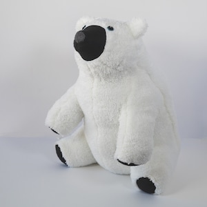 Big Bear Stuffed Animal Sewing Pattern and Instructions - PDF Instant ...