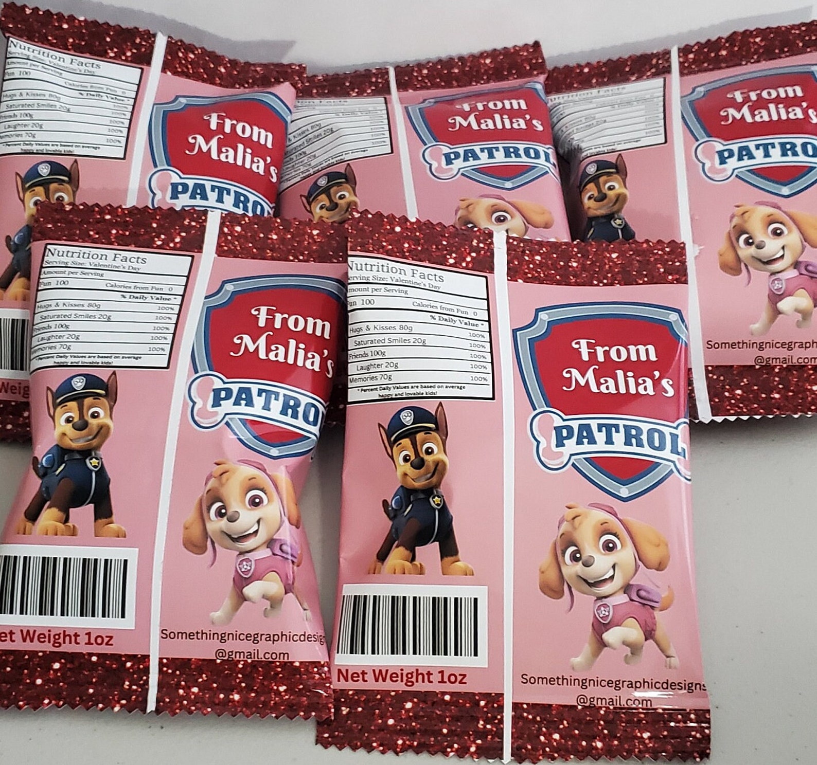 Birthday Party Favors, Customized Chip Bags, Graduation Treats, Candy ...