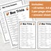 Bee Trivia Game, Printable Honeybee Trivia Game for Kids and Adults ...