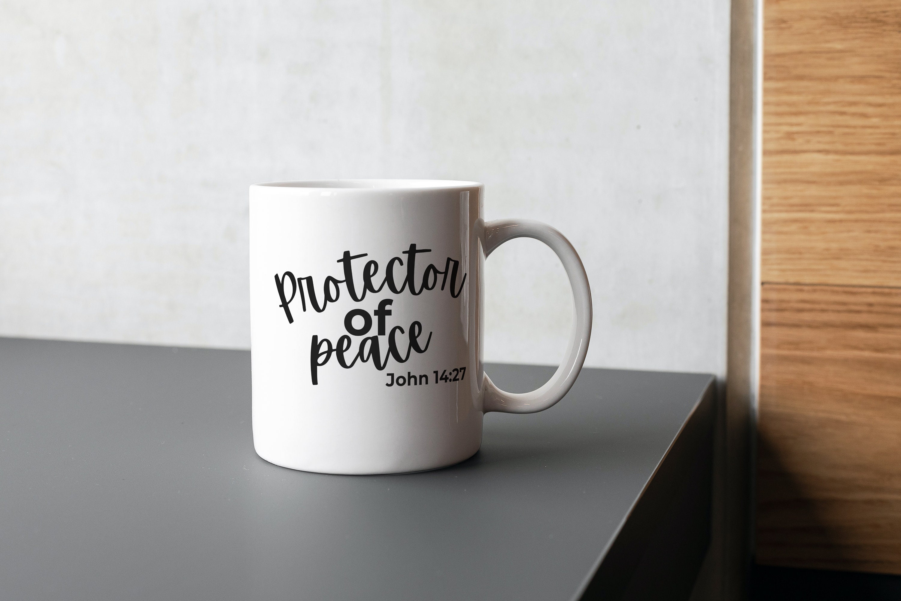 Protector of Peace SVG | Bible Verse | John | Christian Quote ...