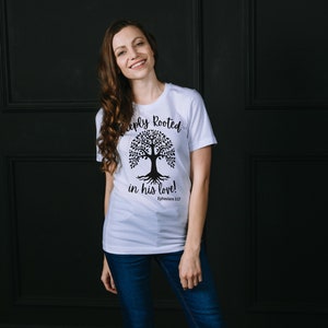 Deeply Rooted SVG | Bible Verse | Ephesians | Christian Quote ...