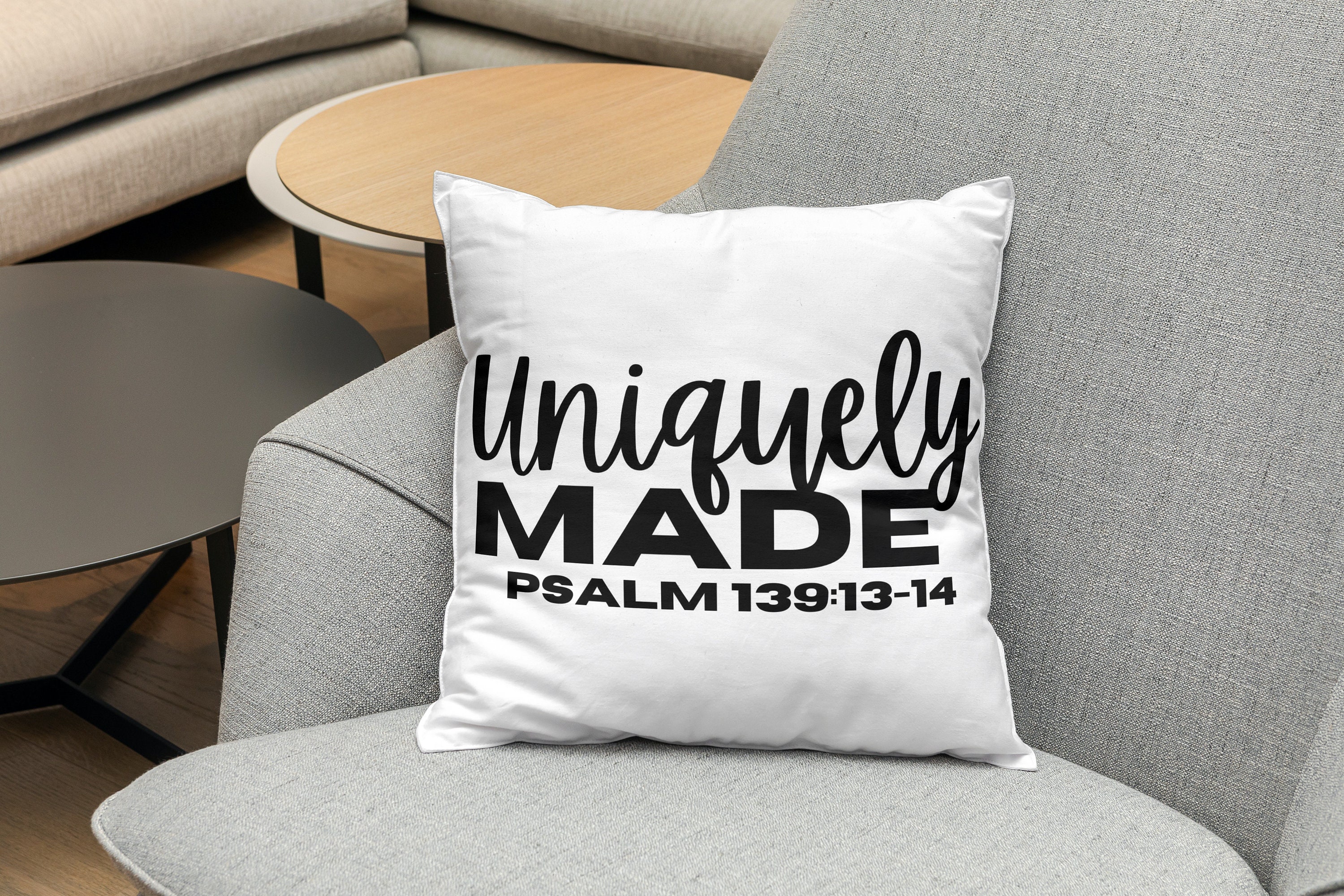 Uniquely Made SVG Bible Verse Psalm Christian Quote Religious Apparel ...