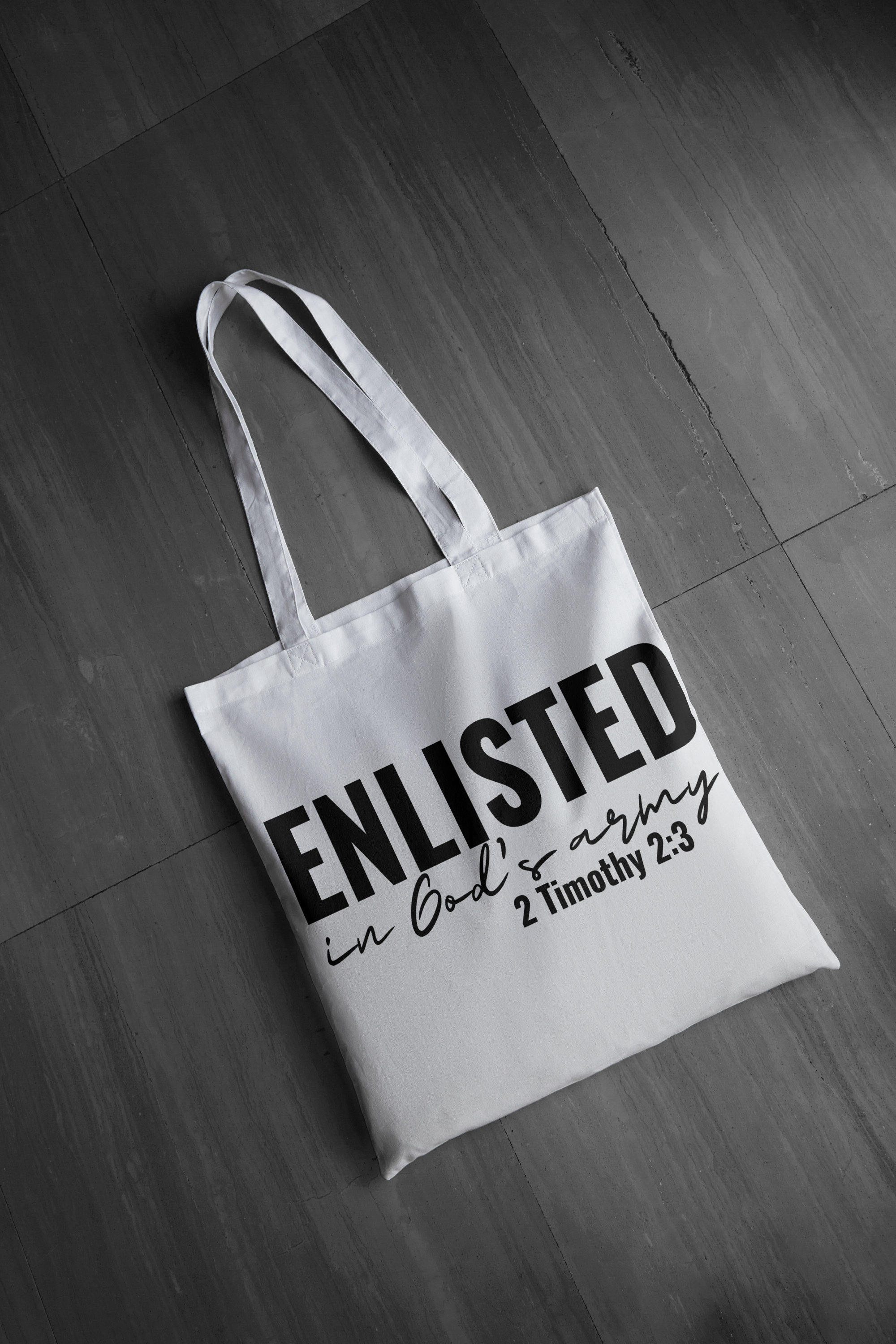 Enlisted in God's Army SVG | Bible Verse | Timothy | Christian Quote ...