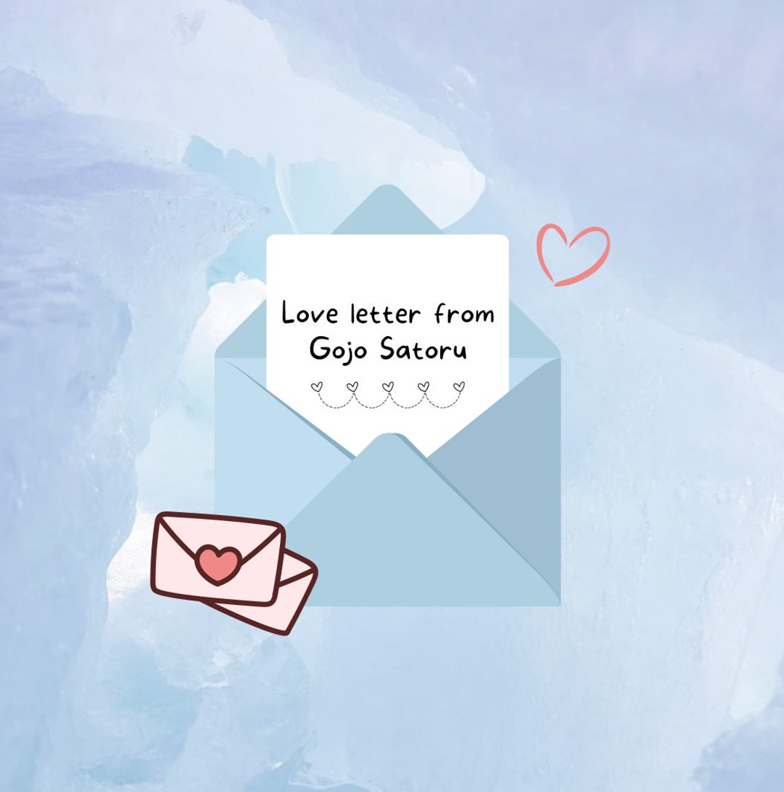 Love Letter From Gojo Satoru - Etsy
