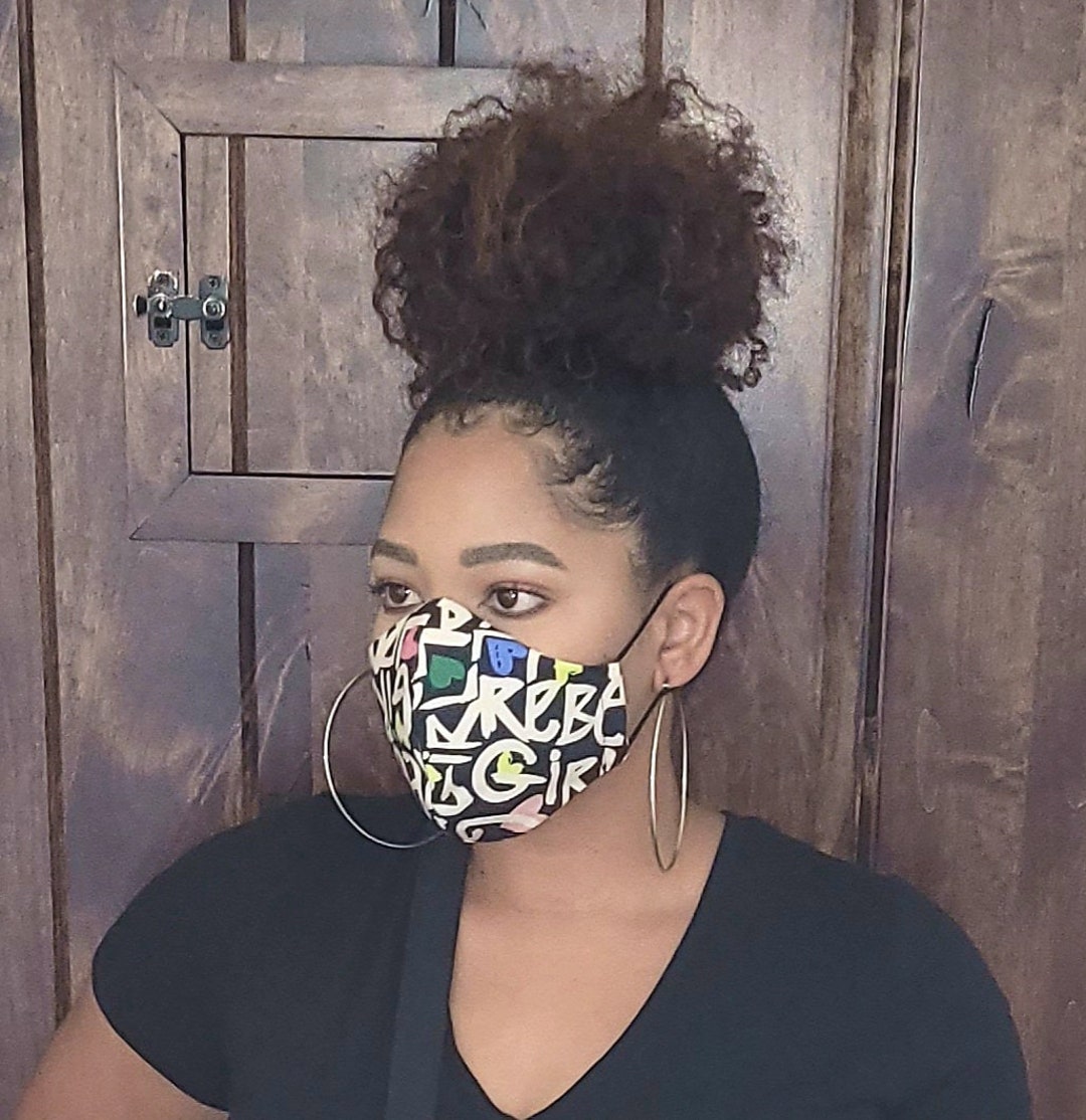 Rebel Girl Mask - Etsy