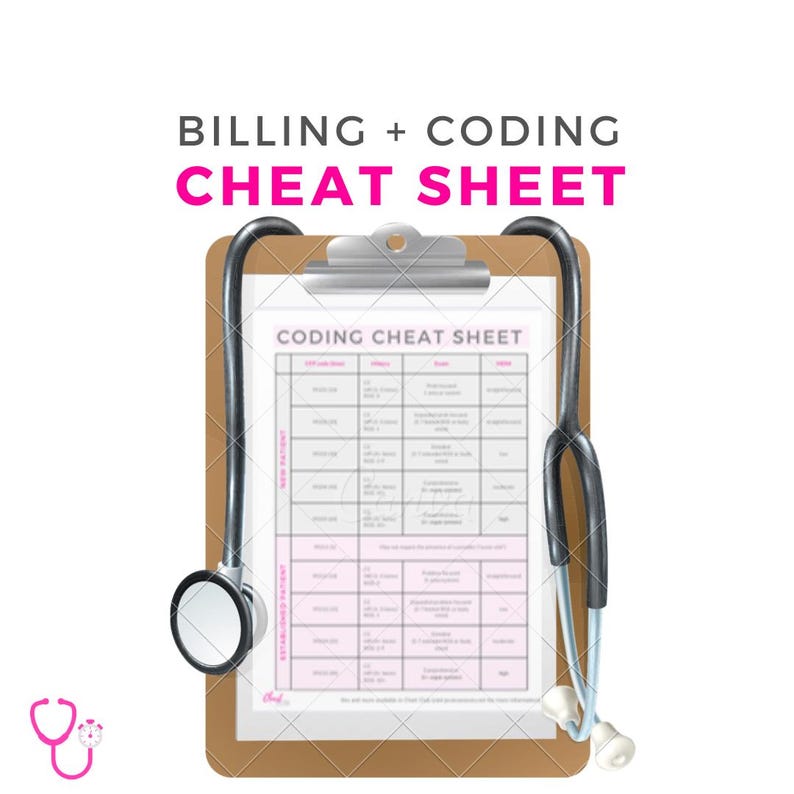 Nurse Practitioner Coding and Billing Cheat Sheet! E/M Documentation ...