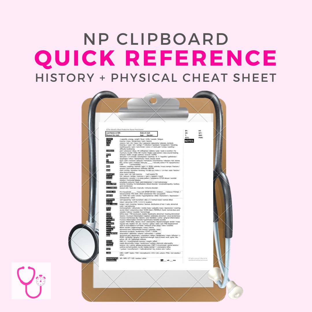 Nurse Practitioner | Red Flags, Derm, Imaging, Charting + MORE ...