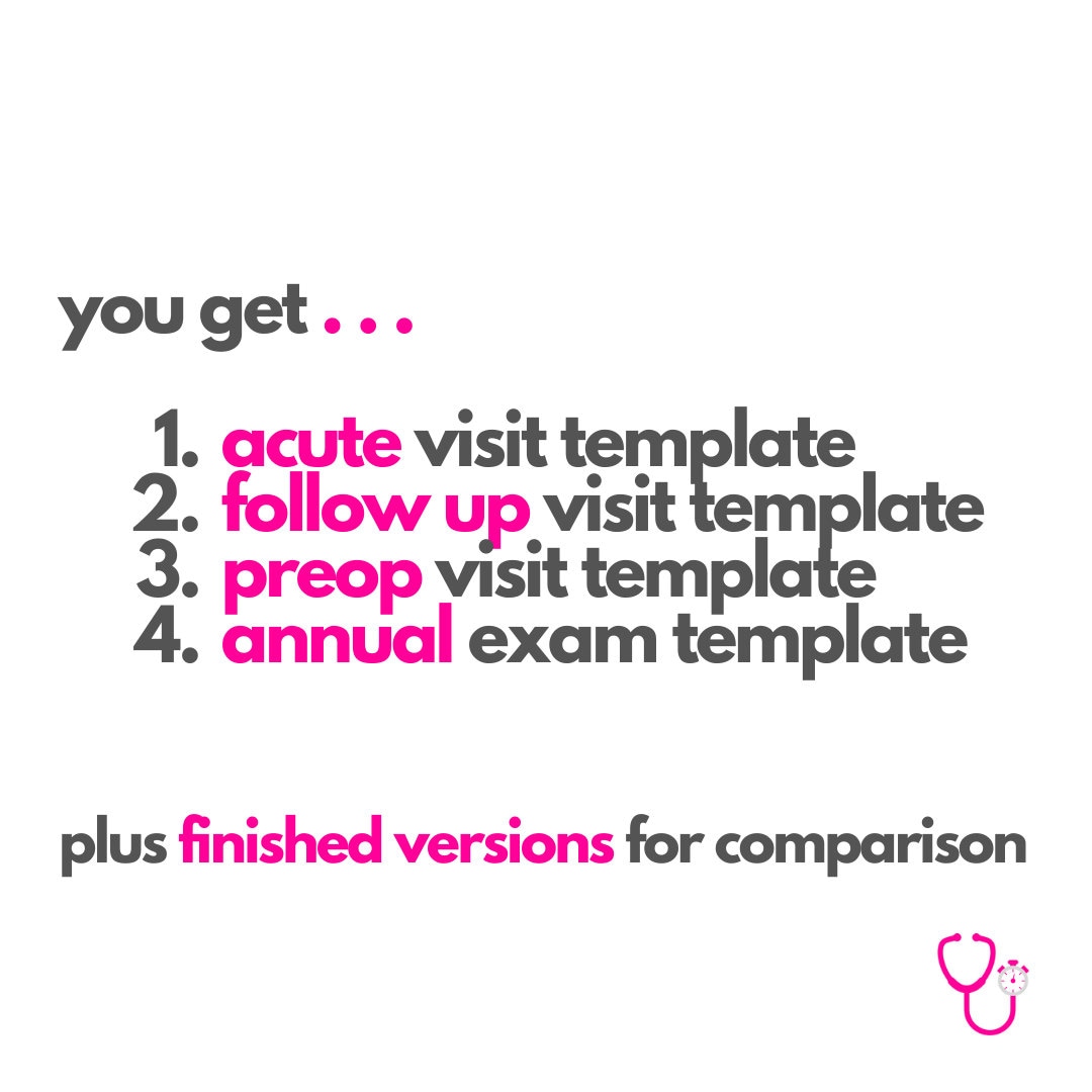 Nurse Practitioner | NOT Another Note - Charting Templates for Primary ...