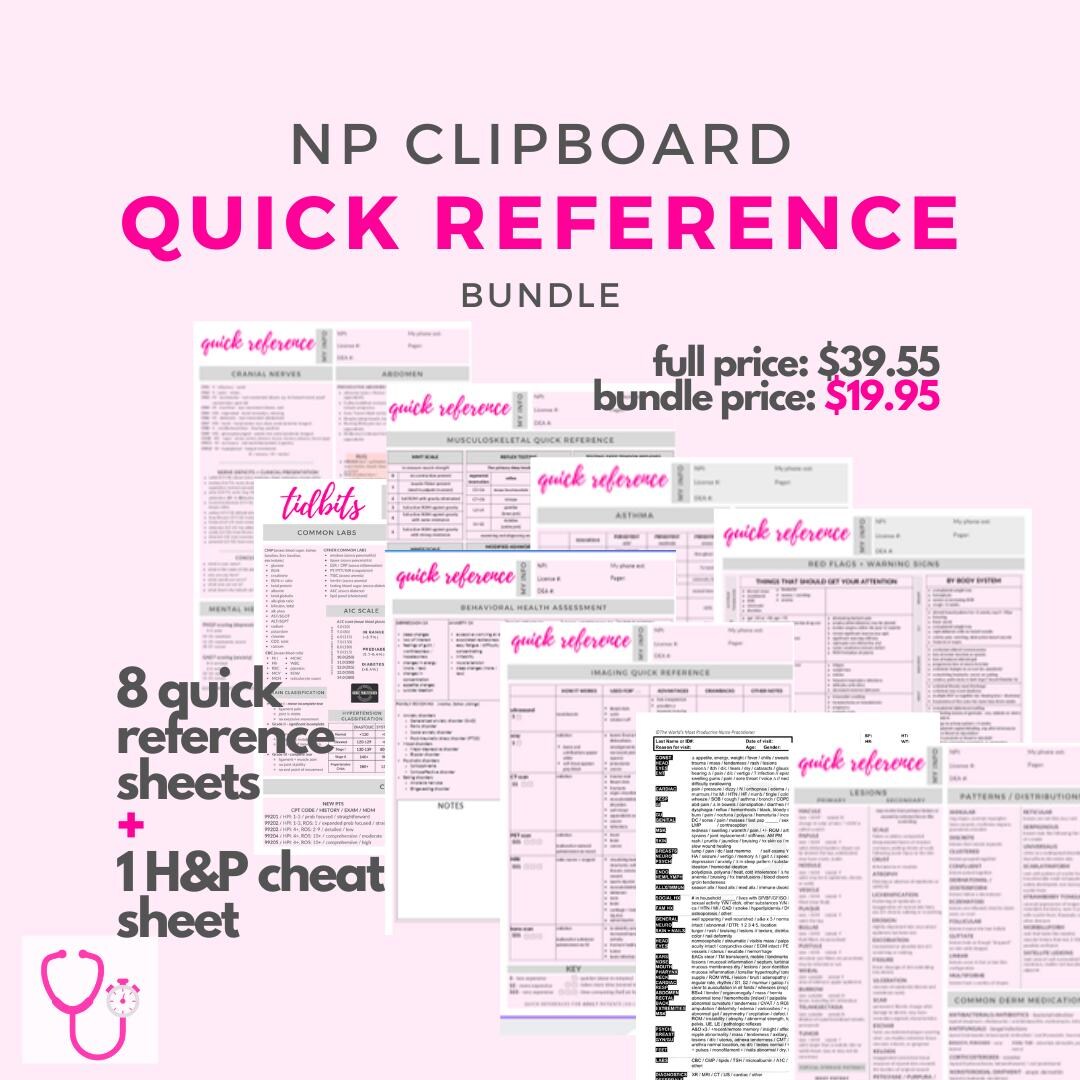 Nurse Practitioner | Red Flags, Derm, Imaging, Charting + MORE ...