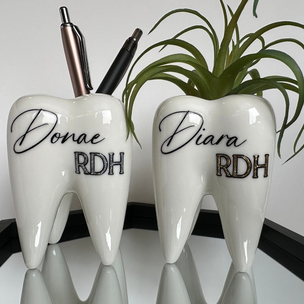 Dental Tooth Pen Holder - Etsy