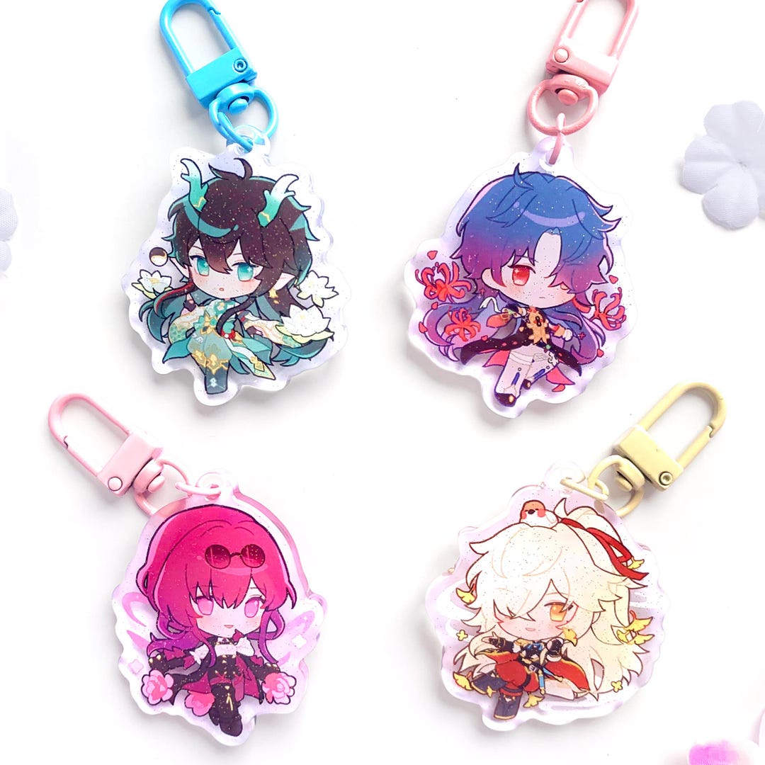 Honkai Star Rail HSR - Kafka, Dan Heng, Blade, Jing Yuan - Acrylic ...