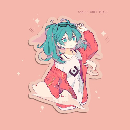 Miku Sticker - Etsy