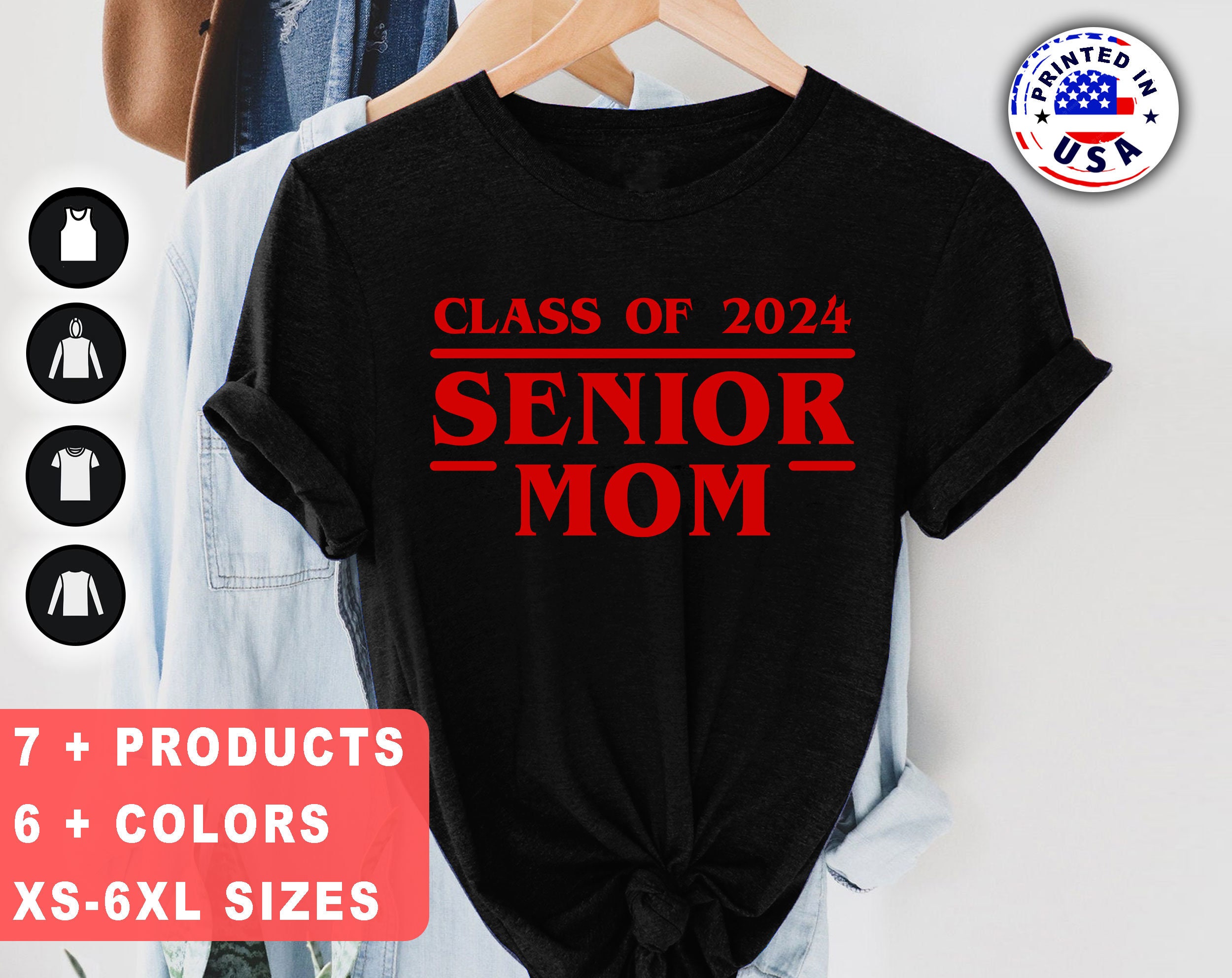 Class of 2024 Mom Shirt Class of 2024 Shirt for Mom Senior Mom 2024 ...