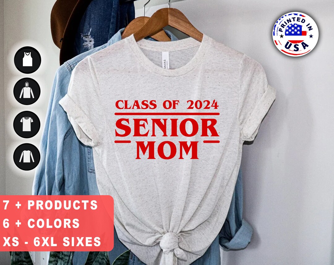 Class of 2024 Mom Shirt Class of 2024 Shirt for Mom Senior Mom 2024 ...