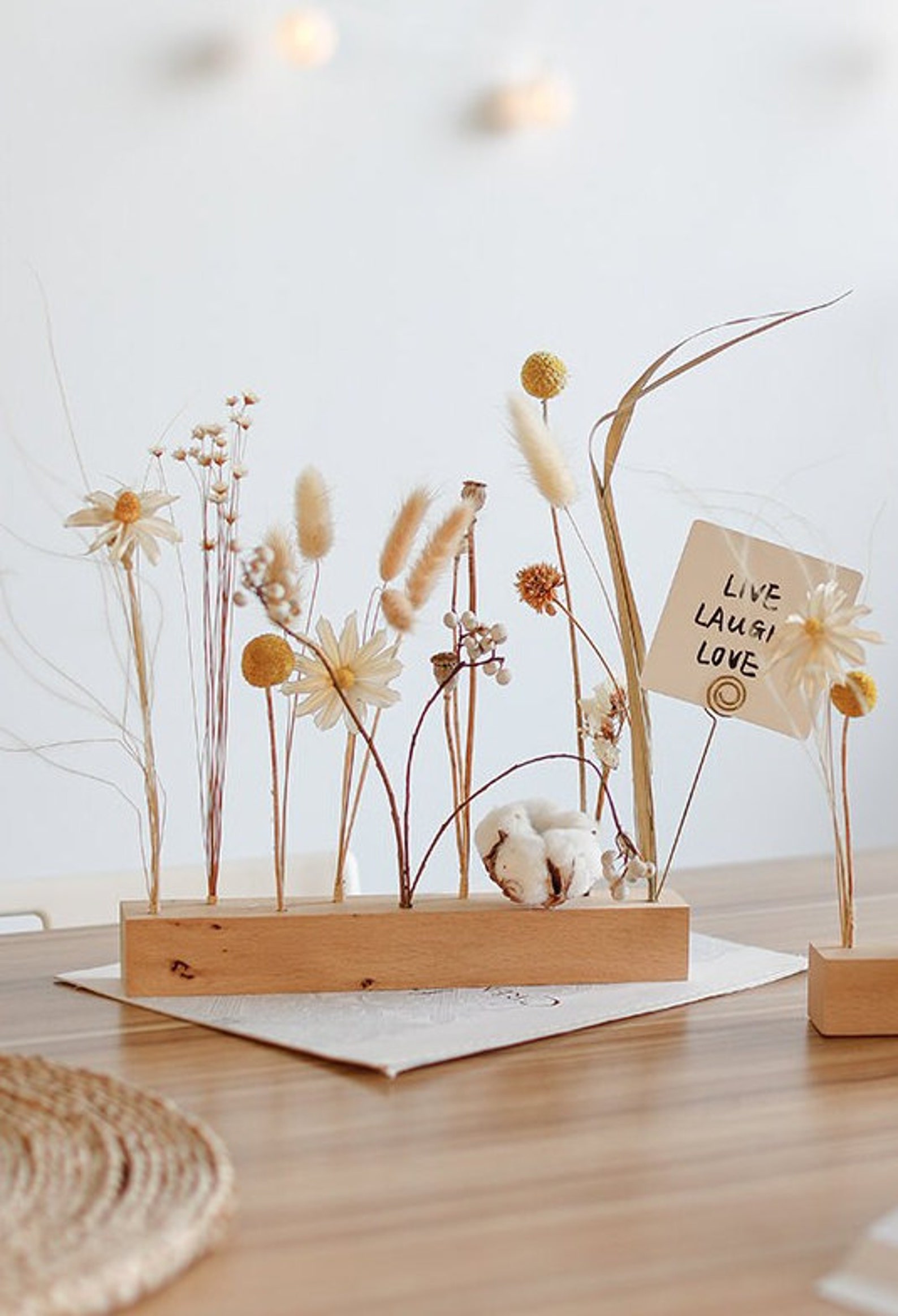 Dried Flower Bar, Wildflower Decor, Dried Flower Arrangement, Weddinng ...