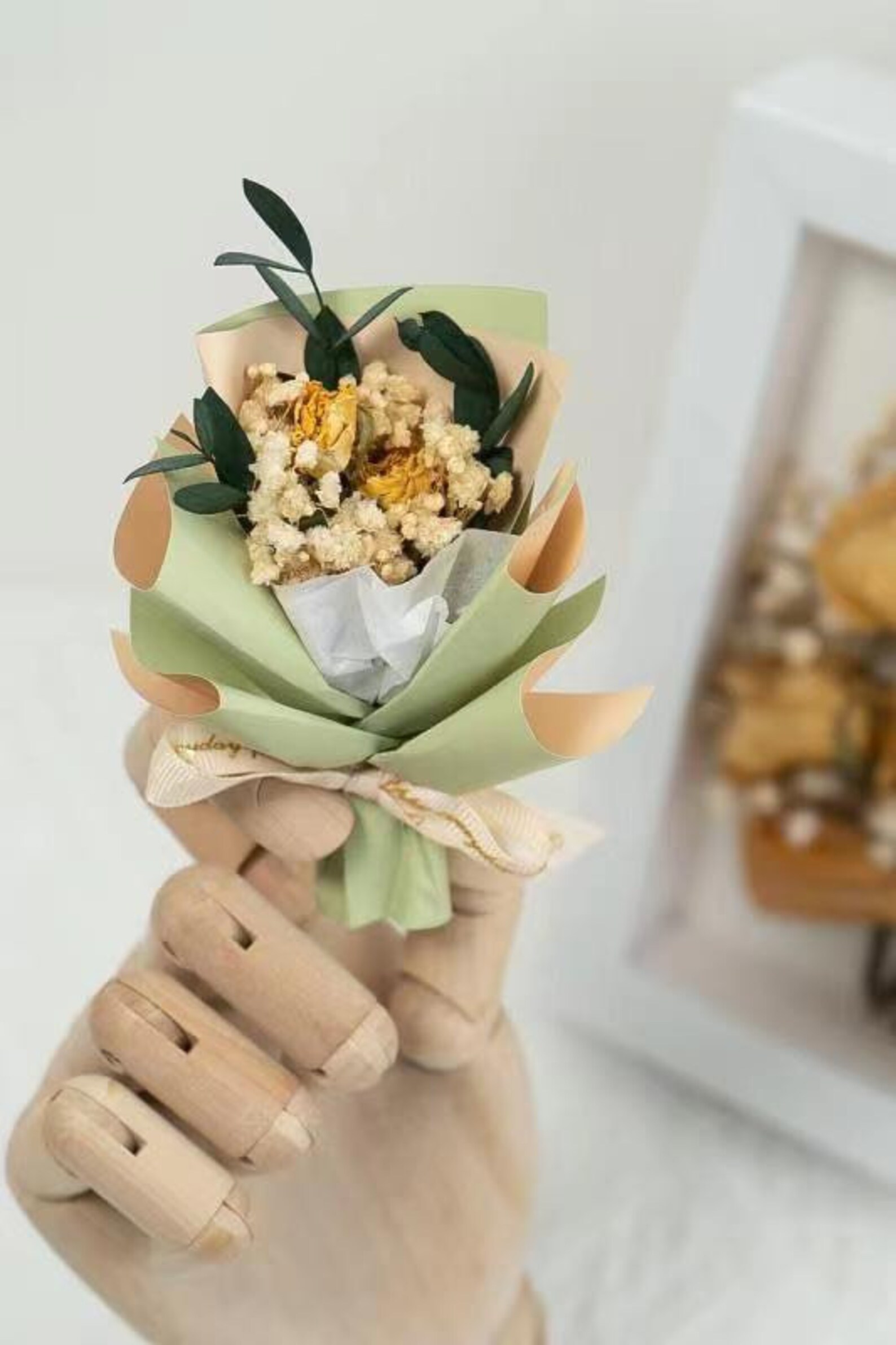 11 Styles of Mini Dried Flower Bouquets/adorable Bouquet for - Etsy