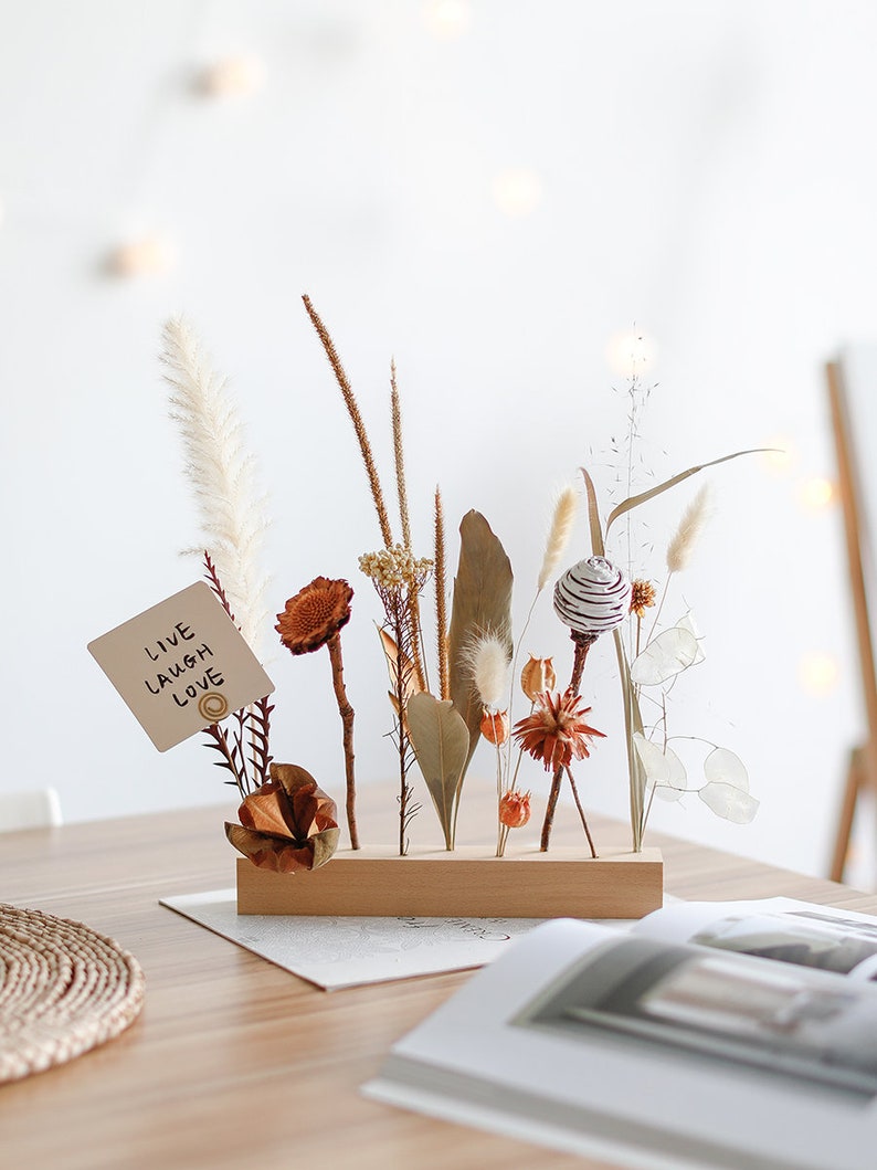 Dried Flower Bar, Wildflower Decor, Dried Flower Arrangement, Weddinng ...