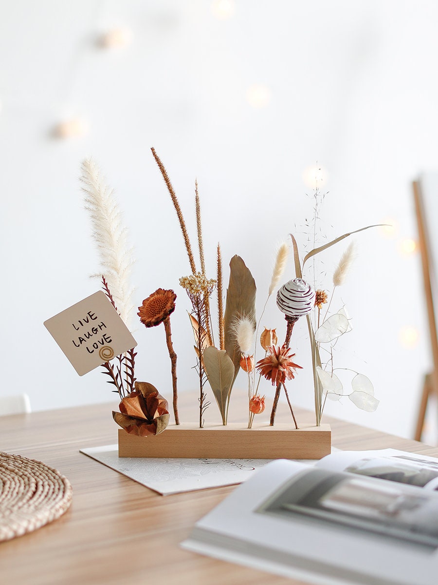 Dried Flower Bar, Wildflower Decor, Dried Flower Arrangement, Weddinng ...