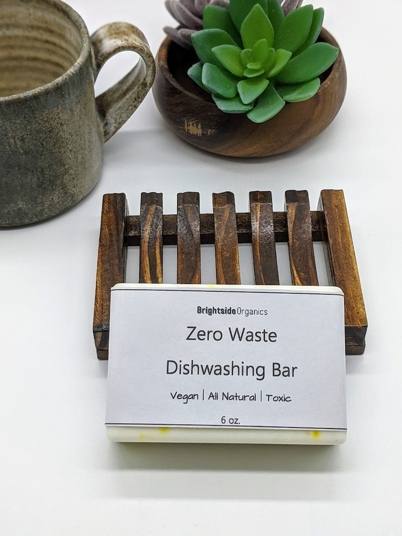 Organic Dish Washing Soap Bar Zero Waste Vegan Dish Soap Bar - Etsy