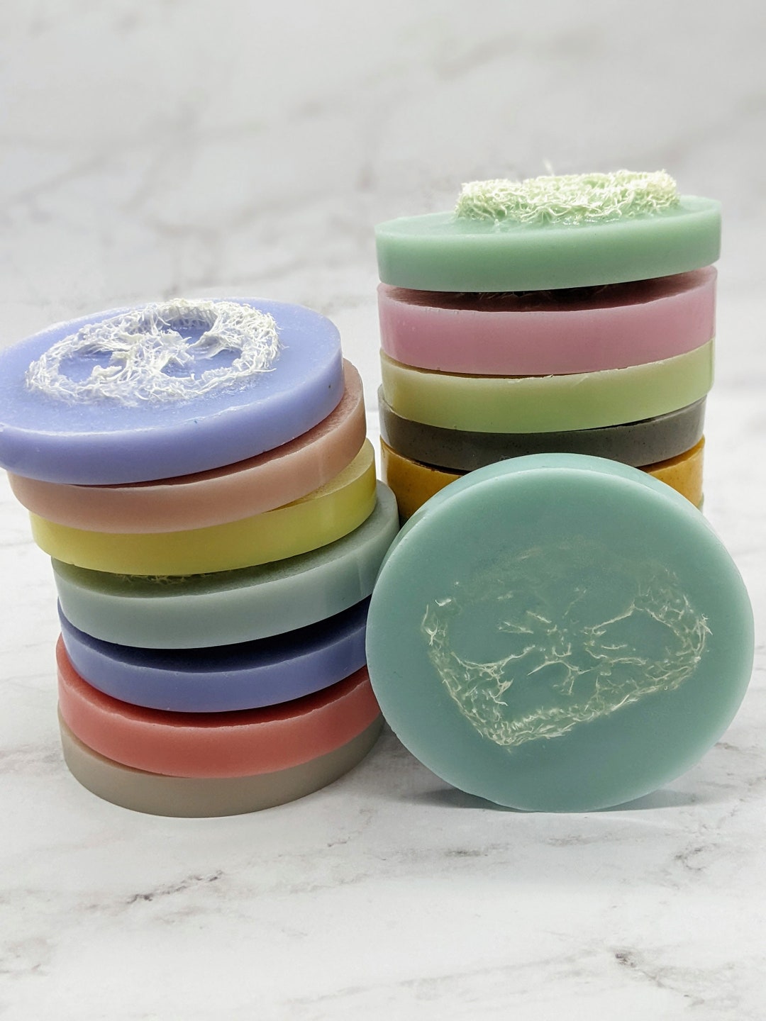 Soap Sample Goats Milk Loofah | Handcrafted Luffa Soap Samples | All ...