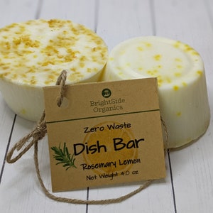 Zero Waste Dish Bar | Eco Friendly Dish Soap | Vegan Dish Soap ...