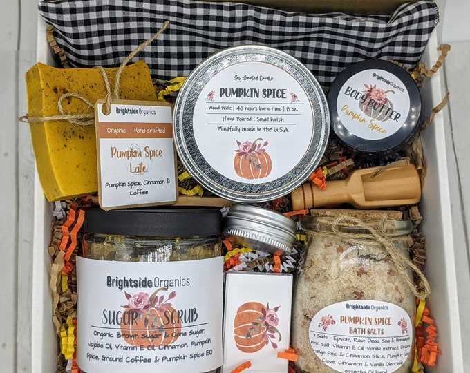 Pumpkin Spice Gift Basket. Fall Gift Basket. Autumn Gift Basket ...