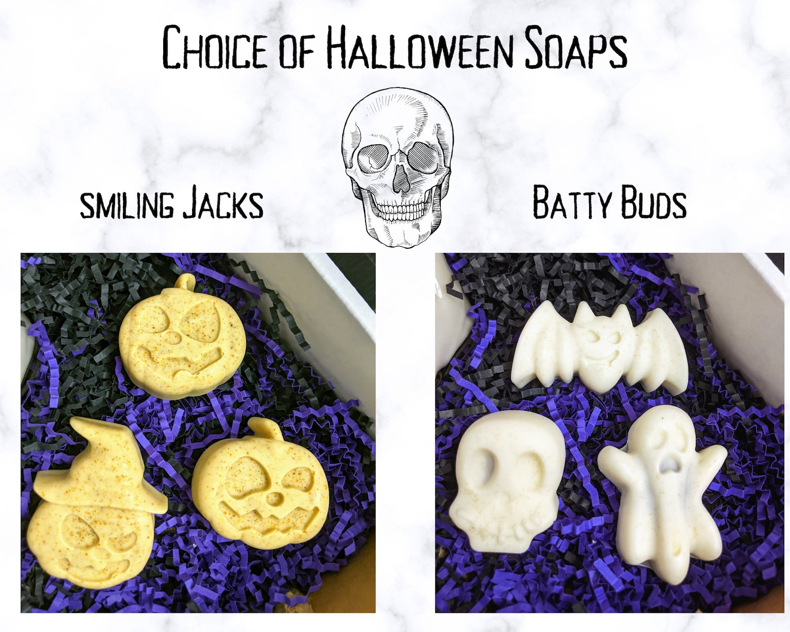 Skull Candle Gift Box | Halloween Pamper Hamper | Spooky Box Halloween ...