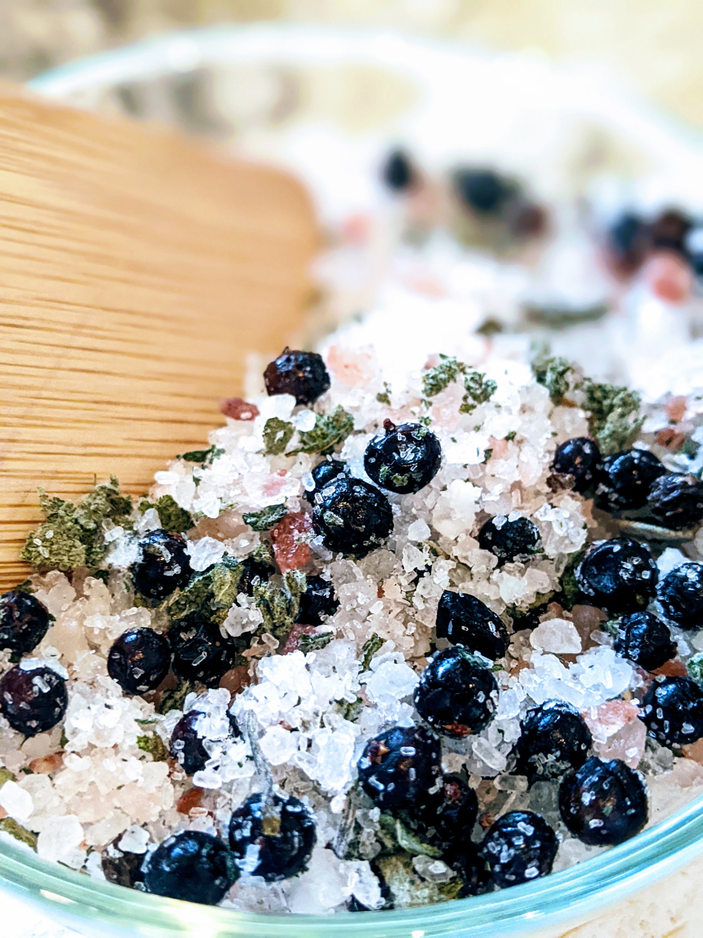 Witch's Brew Bath Salts | Healing Bath Salt With Herbs | Cedar & Sage ...
