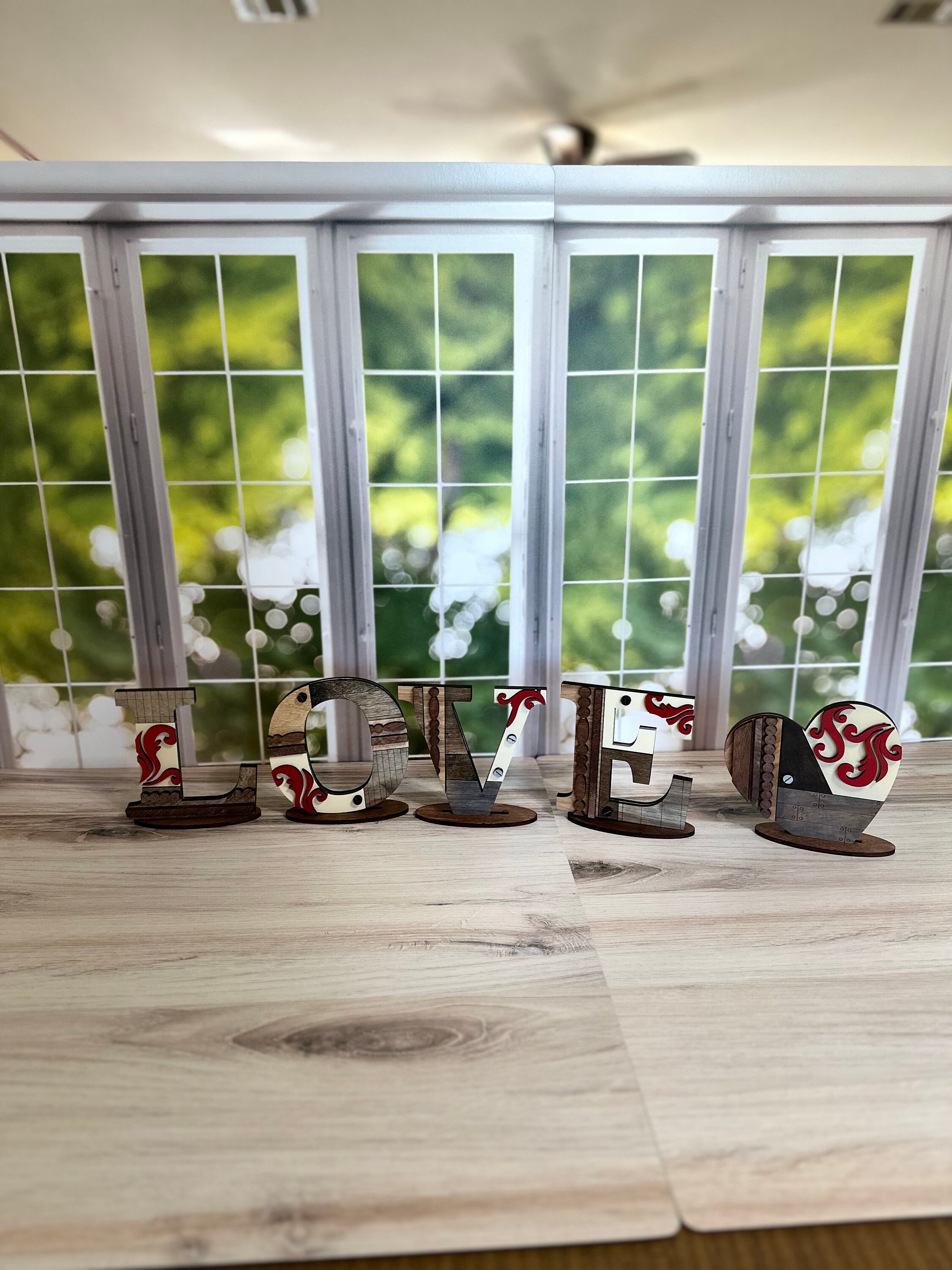 Vintage Rustic Letters Standing Letters Rustic Words - Etsy