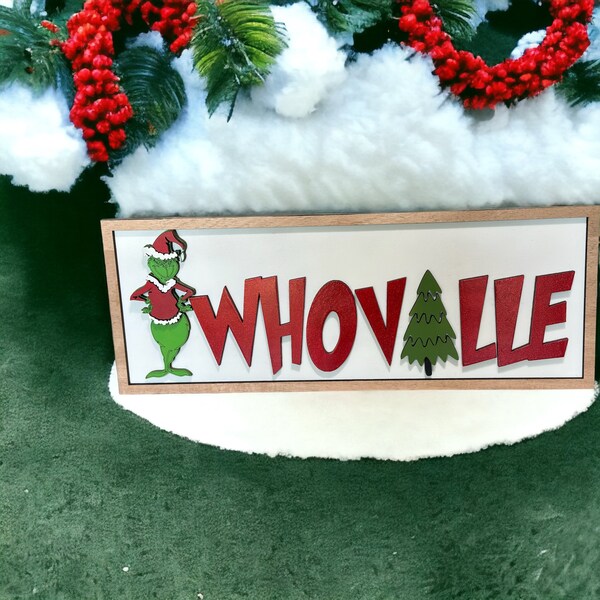 Whoville Sign - Etsy
