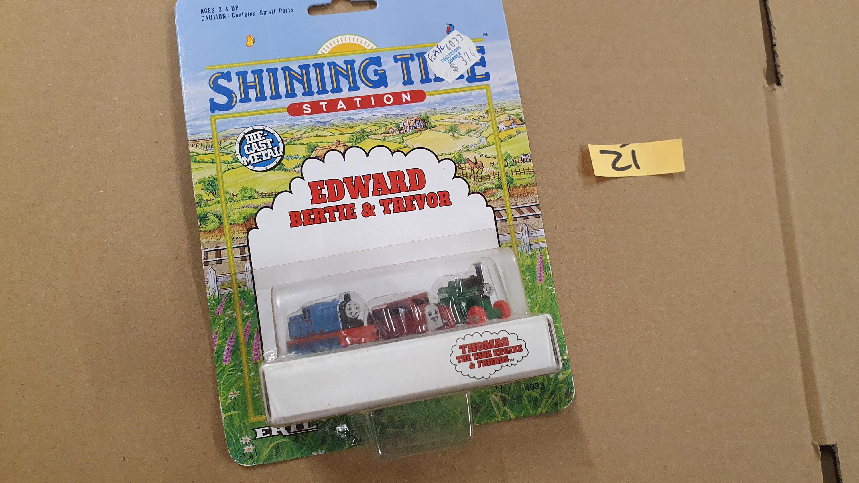 Edward Bertie Trevor Miniature Ertl Die Cast Thomas the Tank Engine ...