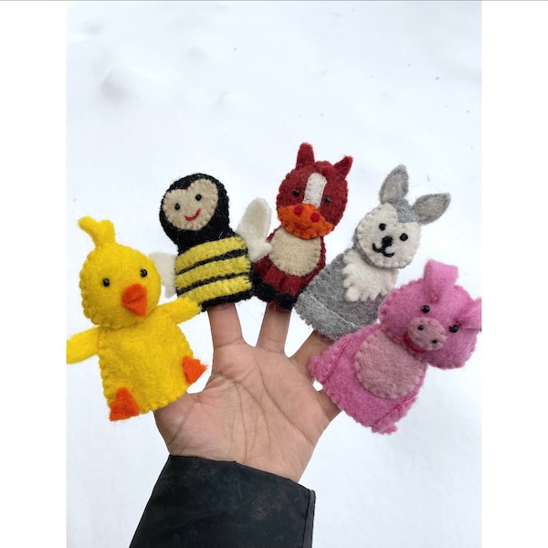 Farm Animal Puppet - Etsy