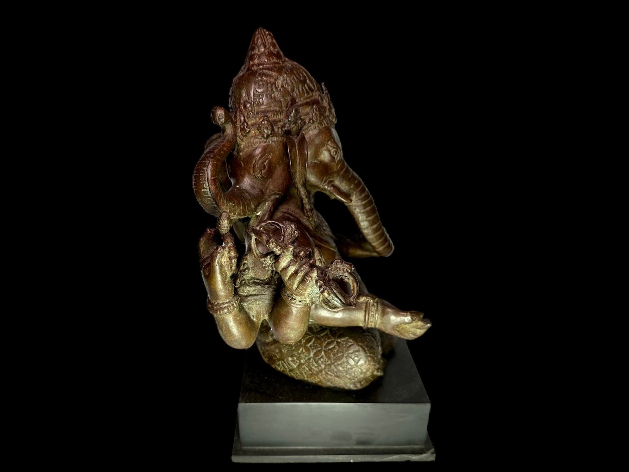 Ganesha Bronze Statue, Hinduism God, Ganesha Sculpture, Elephant God ...
