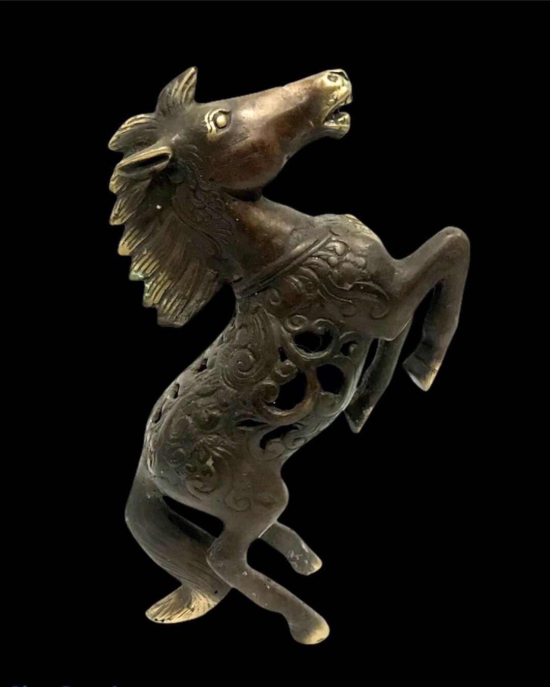 7.9 INCH Prancing Horse, Animal Figurines, Animal Lovers, Art Deco ...