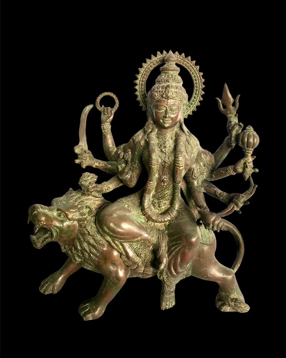 Bronze Mahakali Goddes Mahakali Sculpture Mahakali Statue - Etsy