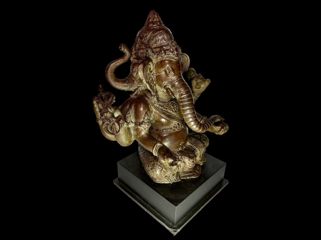 Ganesha Bronze Statue, Hinduism God, Ganesha Sculpture, Elephant God ...