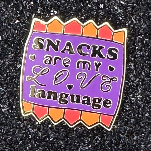 Snack Pin - Etsy
