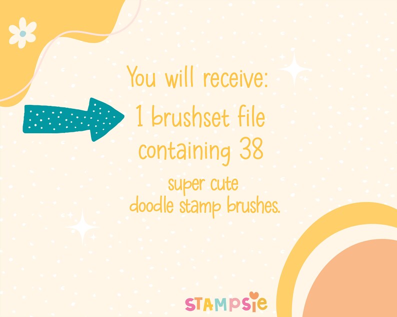 Procreate Brush Stamps - Procreate Doodle Stamps - Procreate Stamp ...