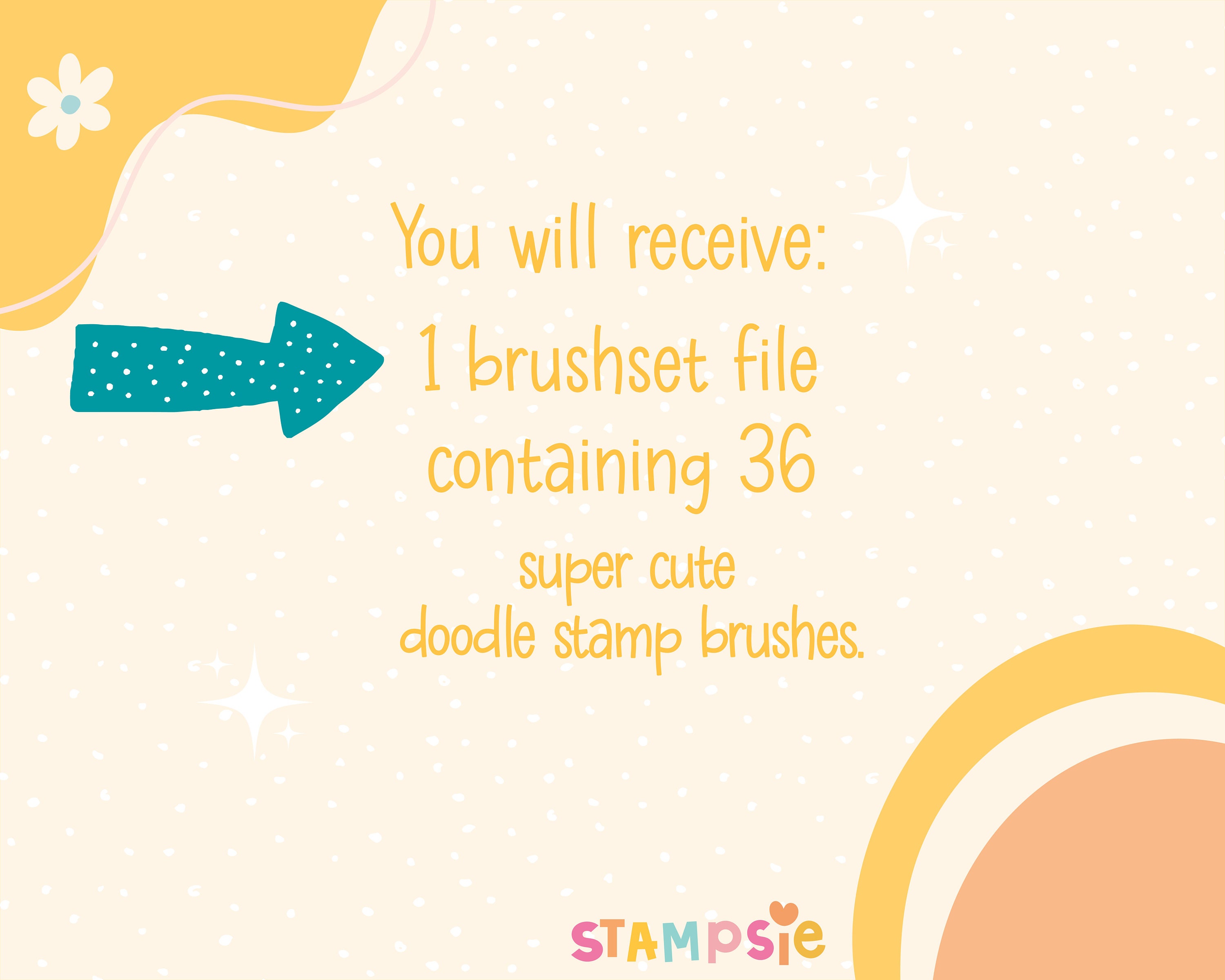 Procreate Star Stamps Procreate Cute Sparkles Procreate Doodle Stamps ...