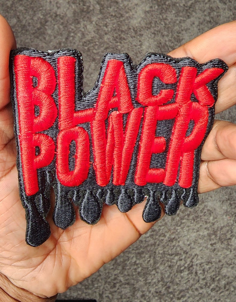 Black Power Iron-on Patch| 3D Iron-on Puff Patch| Black Girl Power ...