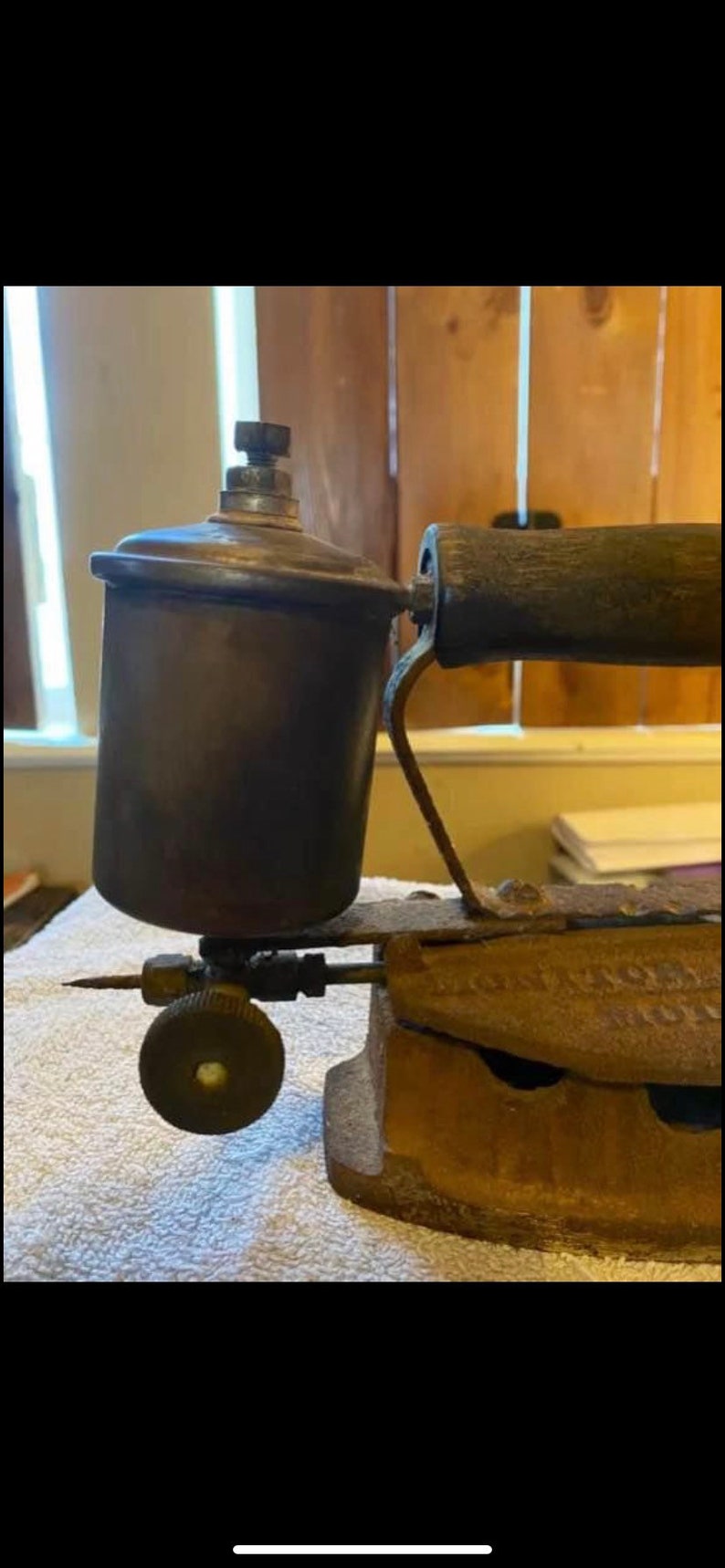 Big Prairie Ohio Cast Iron 1900s Monitor Sad Iron Model C - Etsy