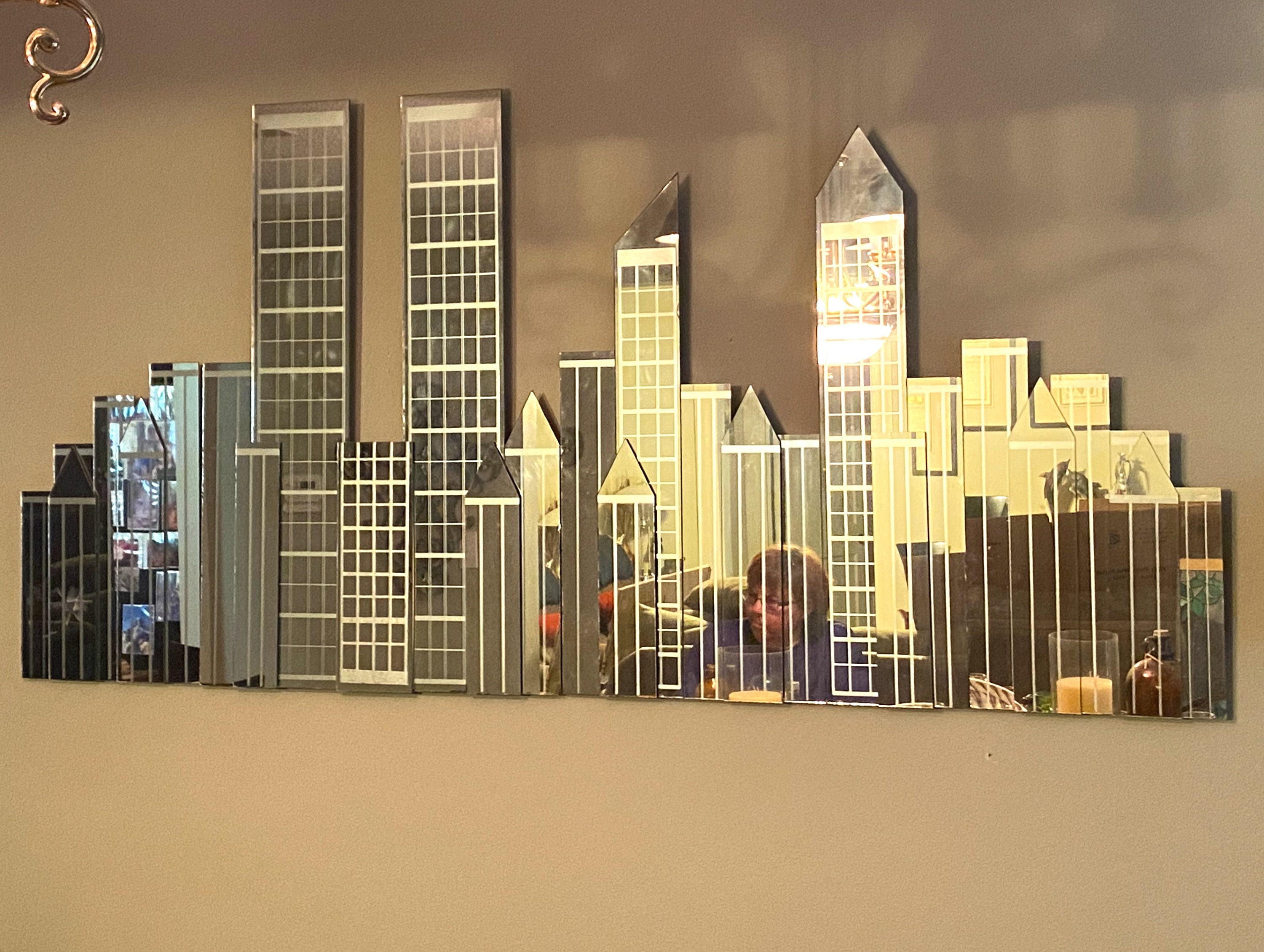 New York Skyline Mirror